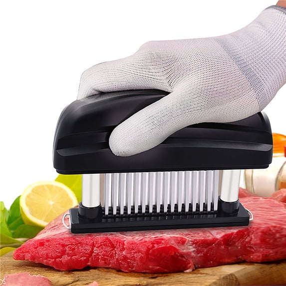 Eolstice Meat Tenderizer Tool, 48 Stainless Steel Needle Blades, Heavy ...