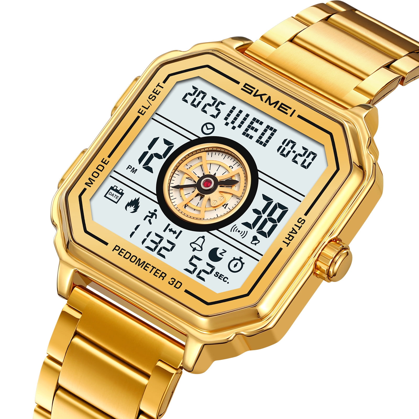 Eolstice Men's Outdoor Sports Digital Watch, Waterproof Activity ...