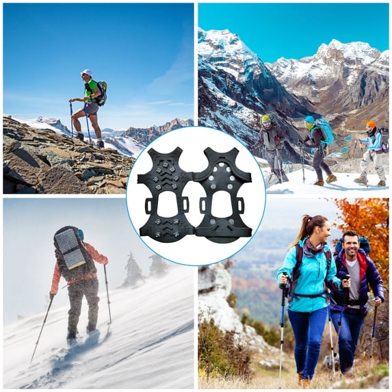 Eolstice Outdoor Crampons Snow Shoe Cover, Ice and Snow Snow Shoe ...