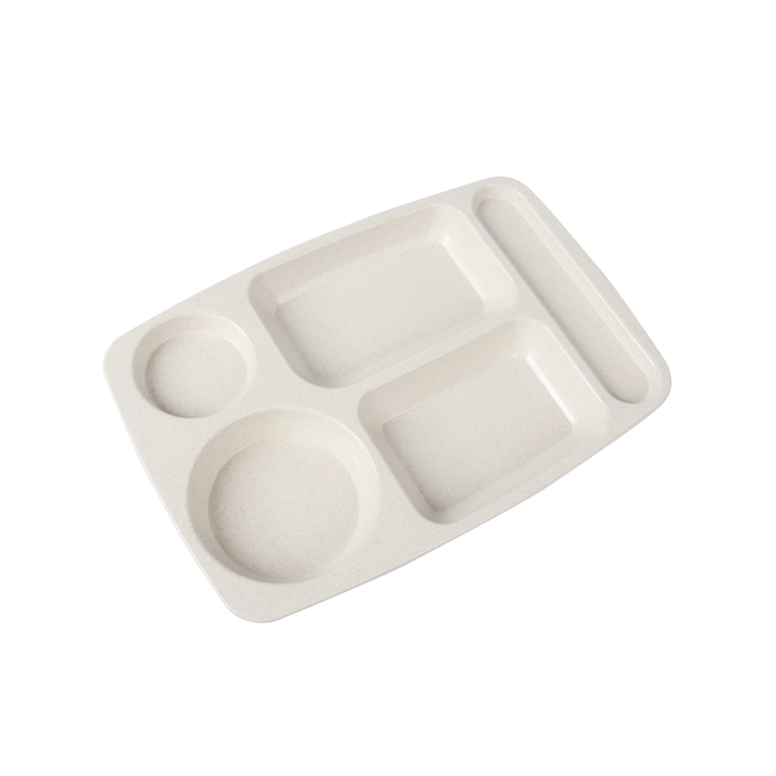 Eolstice Plant-Based Fiber Compartment Tray, Sturdy Divided Plate For ...