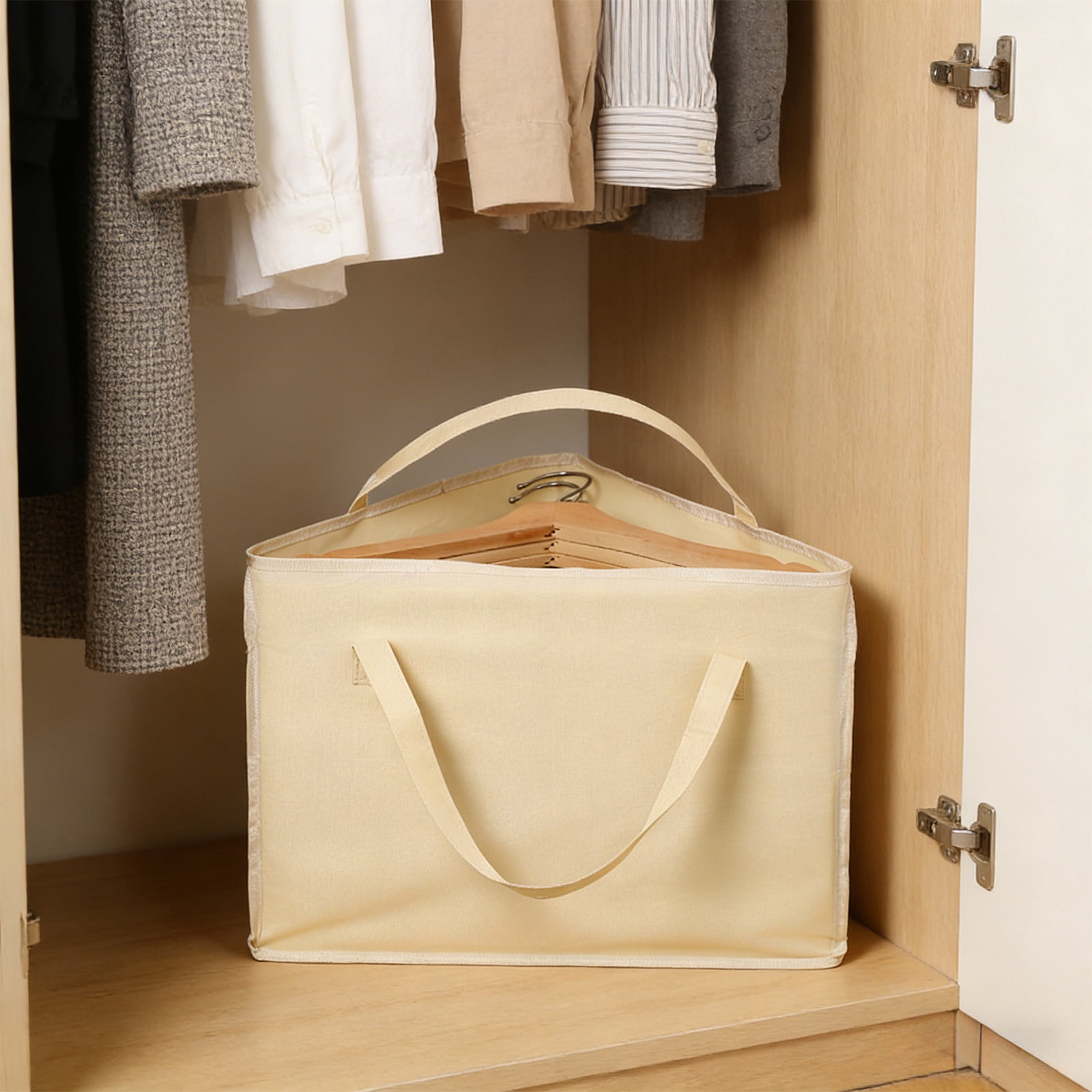 Eolstice Rigid Hanger Organizer, Portable Handle Hanger Rack, for Home ...