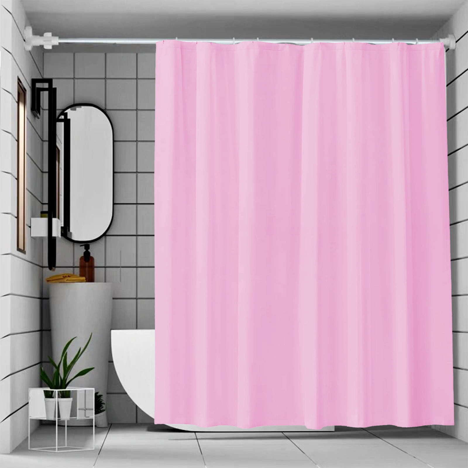 Eolstice Shower Stall Curtain Or Liner, Bathroom Water Repellent ...