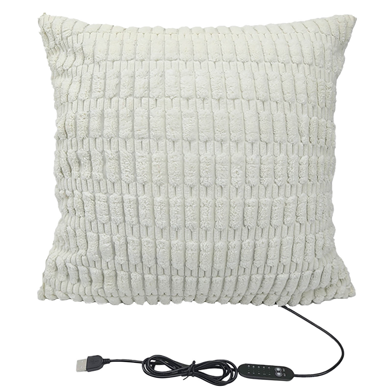 Eolstice USB Electric Heated Pillow Cover, 5 Heat Settings Timer ...