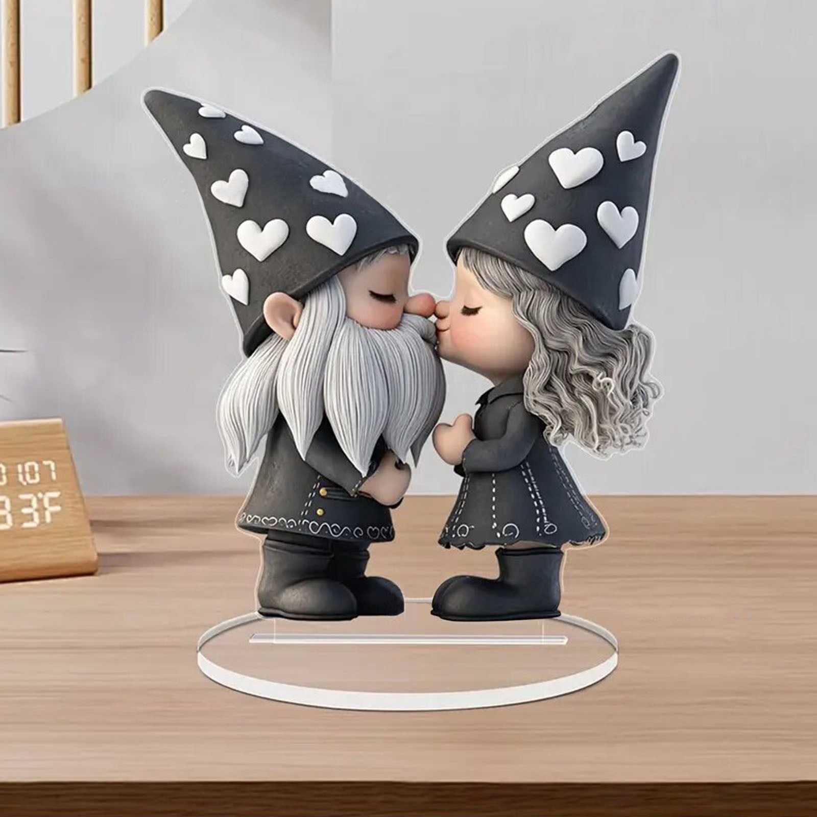 Eolstice Valentine's Day Romantic Couple Kiss, Living Room Bedroom ...