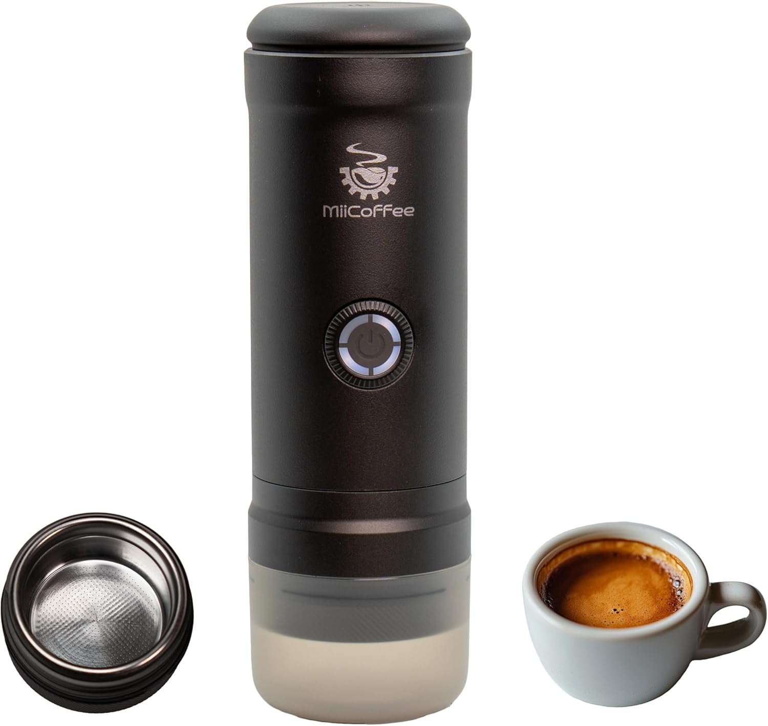 Eon Portable Espresso Machine Travel Coffee Maker with Self-Heating and ...