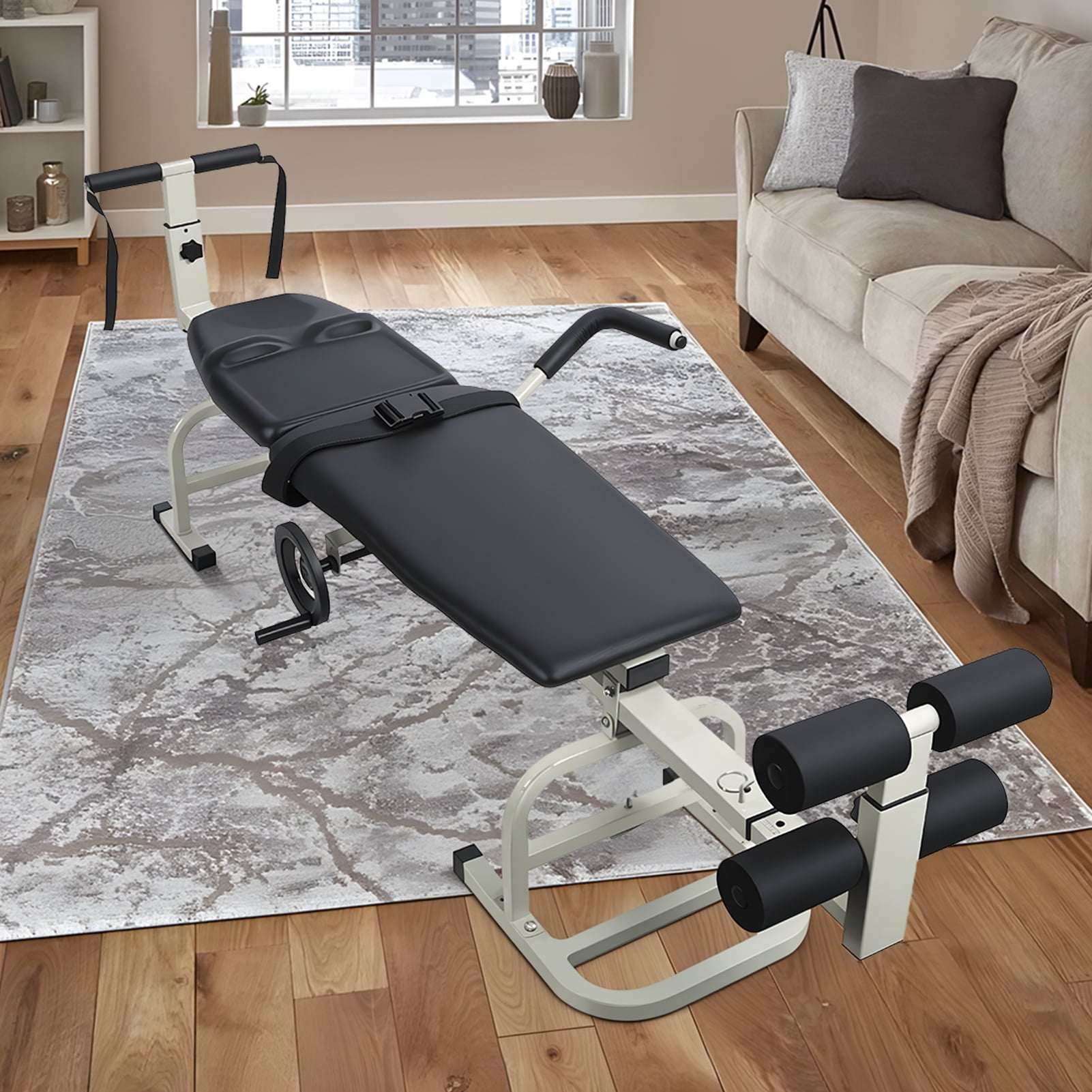 Eonox Massage Traction Table for Neck & Back Pain Relief, Portable Body ...