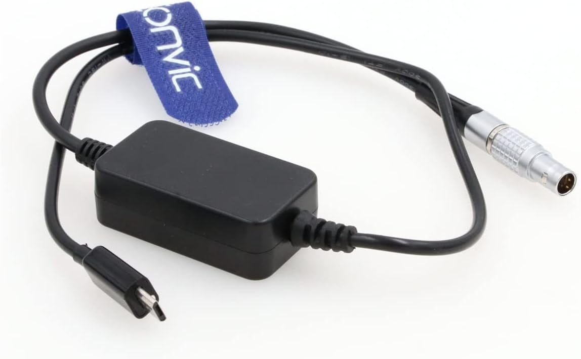 Eonvic Power Cable 0B 2 Pin to ro USB Regulated 5V for Tilta Nucleus ...