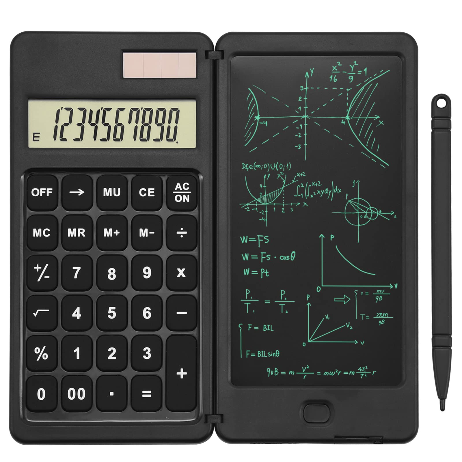EooCoo Scientific Calculator with Notepad,10-Digit Large Display Office ...