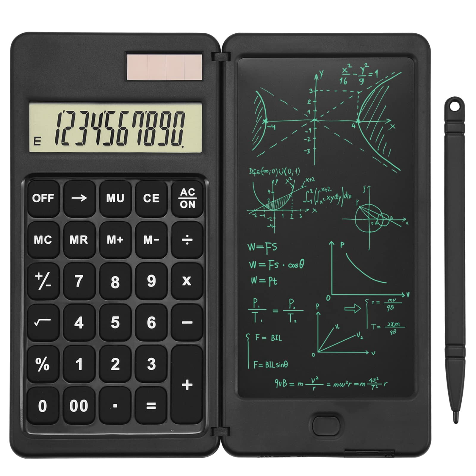EooCoo Scientific Calculator with Notepad,10-Digit Large Display Office ...