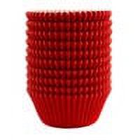 Eoonfirst Standard Size Red Baking Cups Christmas Day Party Cupcake ...