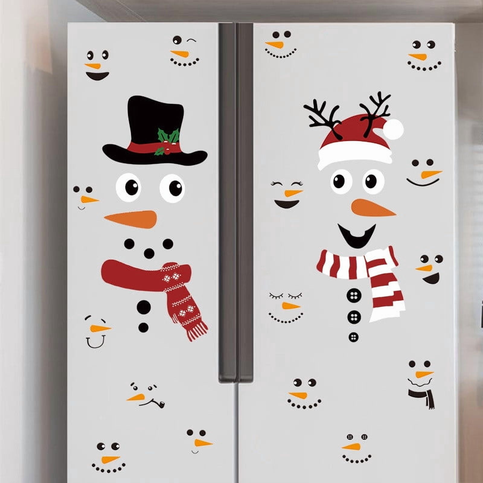 Eoozwa 1 Packs Christmas Wall Stickers for Kids Room Decor lf Adhesive ...