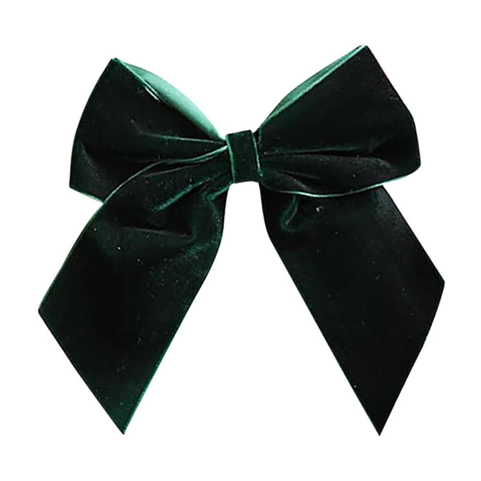 Eoozwa 12 Pack Velvet Christmas Bows 5.1x7 Inch Holiday Tree Decor ...