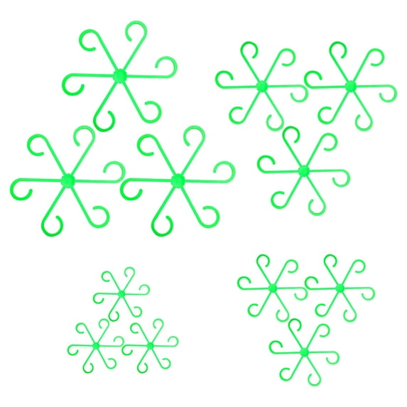 Eoozwa 12PCS Plant Support Clips Climbing Flower Frame Folding Garden ...