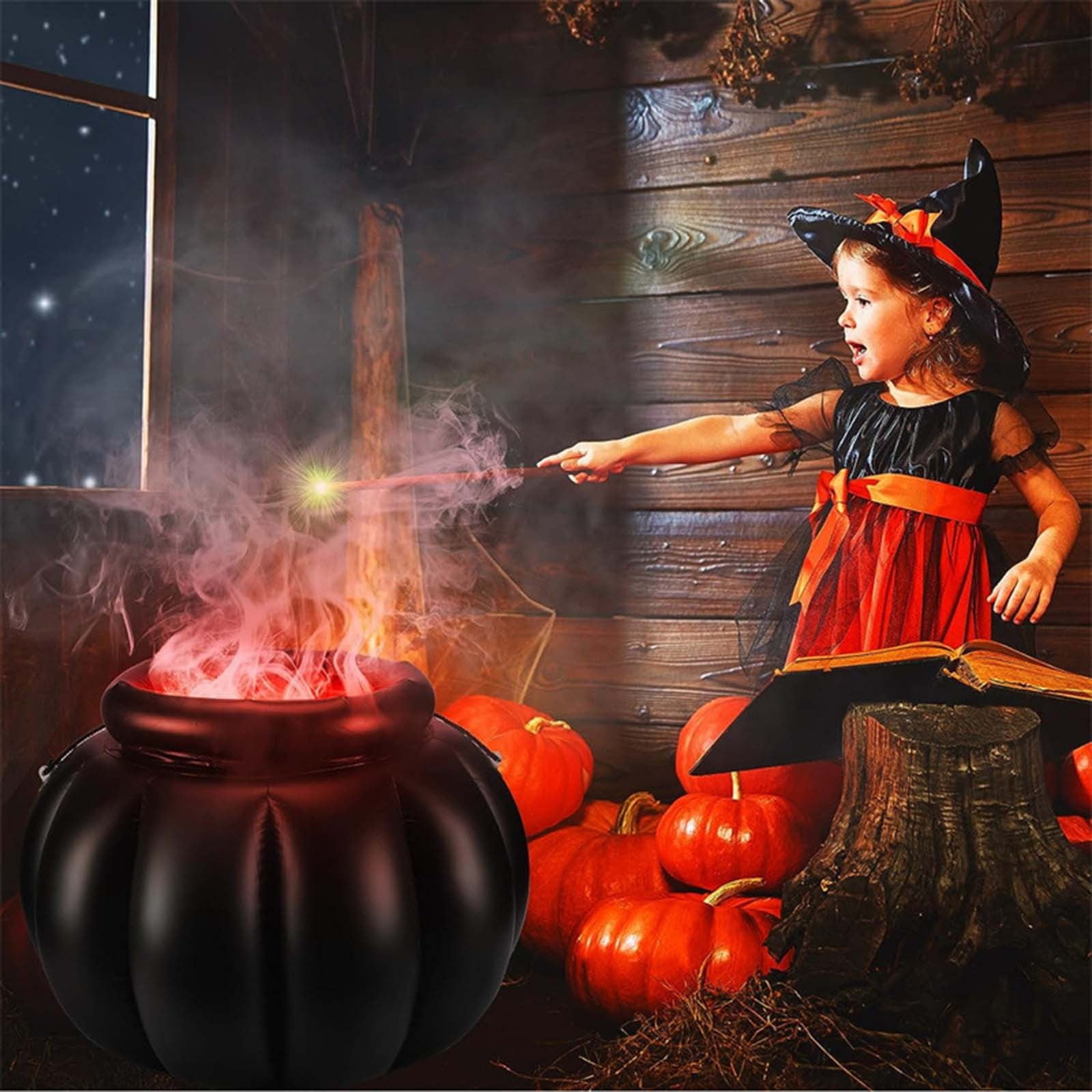 Eoozwa 3 Packs Inflatable Halloween Witch Cauldron Ice Bucket 18 Inch ...