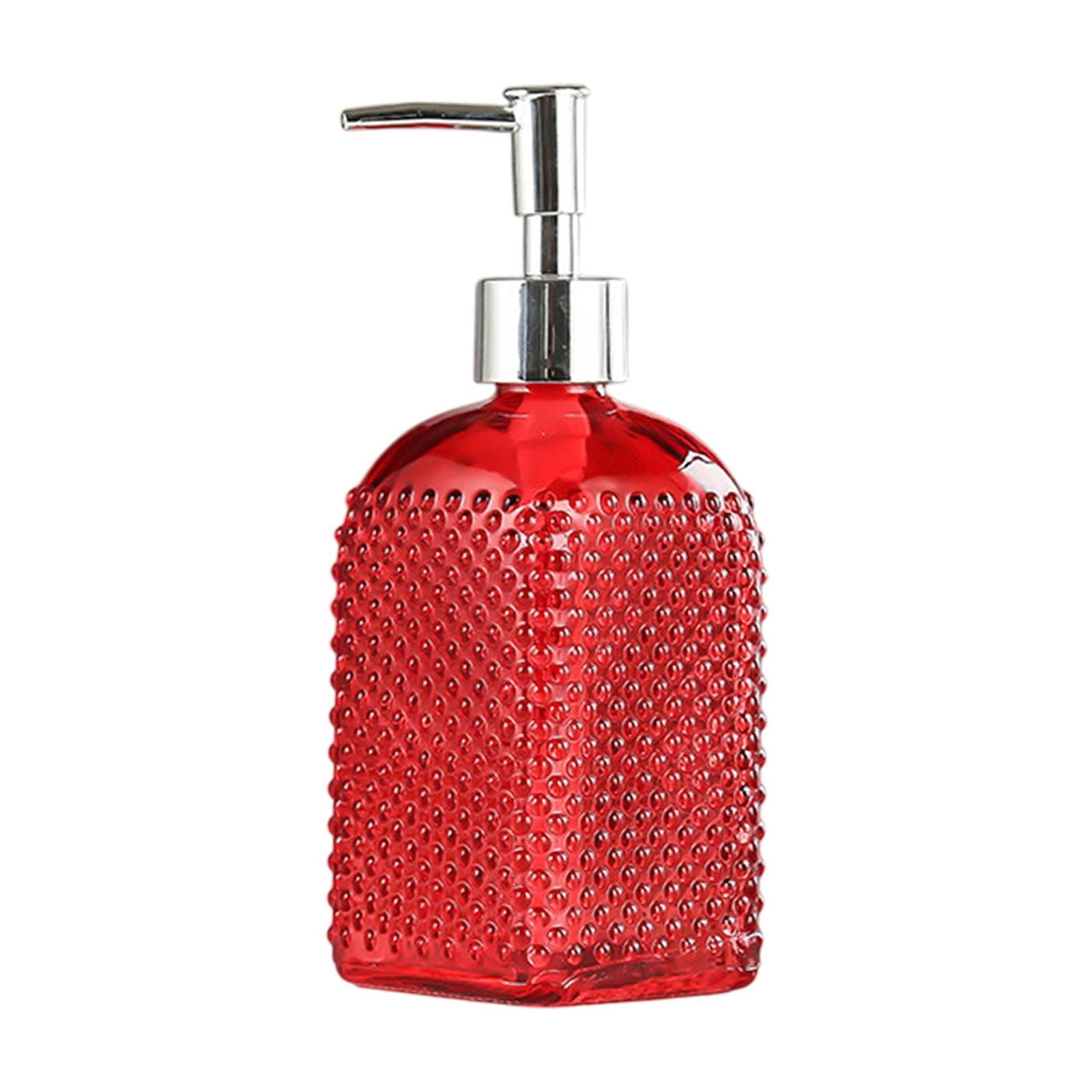 Eoozwa 500ML Glass Hand Sanitizer Bottle Refillable Dispenser for ...