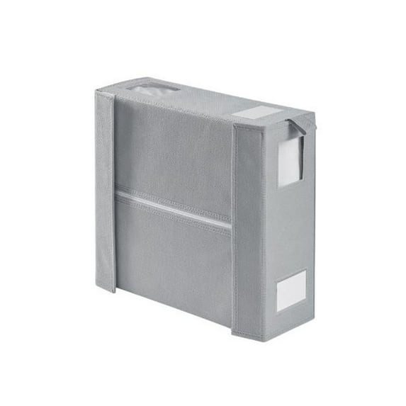 Eoozwa Bed Sheet Storage Box 4 Piece Set with Side Handles and View ...