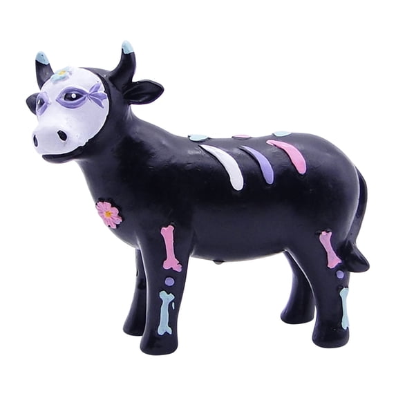 Eoozwa Day of The Dead Animal Sculptures Resin Halloween Decor Desktop ...