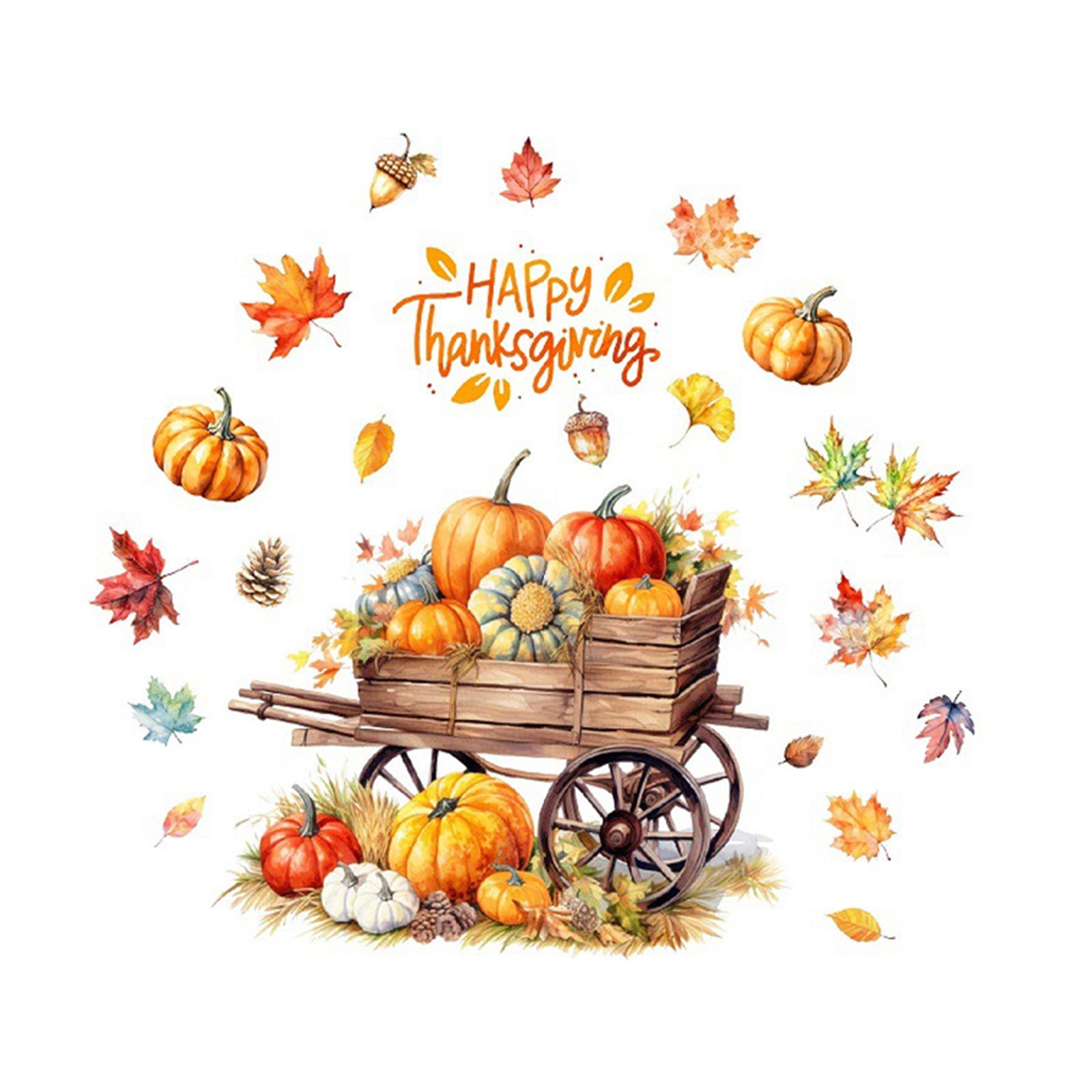 Eoozwa Fall Window Clings Fall Decorations for Autumn Thanksgiving ...