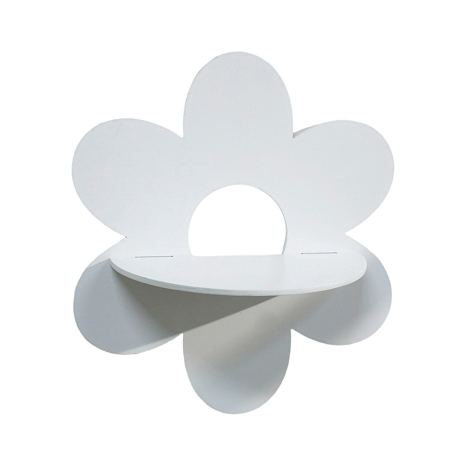 Eoozwa Flower Floating Shelves, Wooden Boho Daisy Plant Shelf, Wall ...
