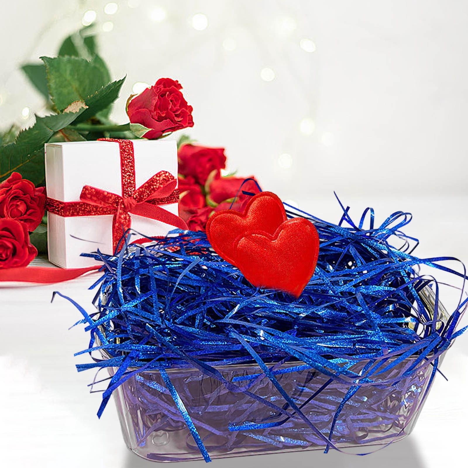 Eoozwa Golden Silk Raffia Grass 100g Shimmering Gift Wrapping for ...