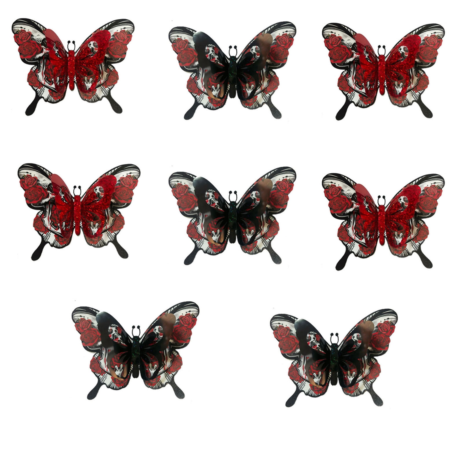 Eoozwa Gothic Skeleton Couple Figurine Statues for Home Decor, Goth ...