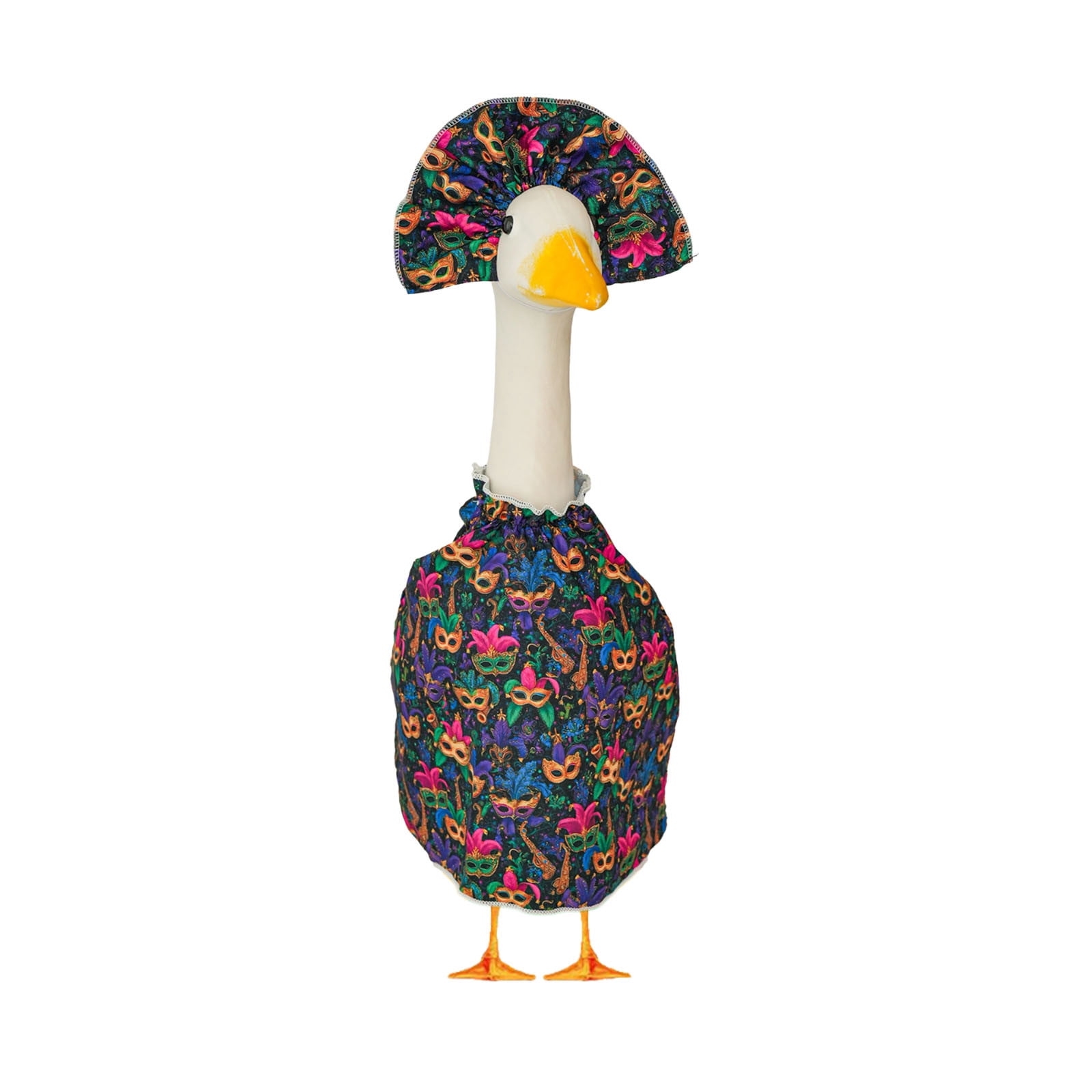 Eoozwa Halloween Goose Outfit Fall Christmas Lawn Porch Goose Cloths ...
