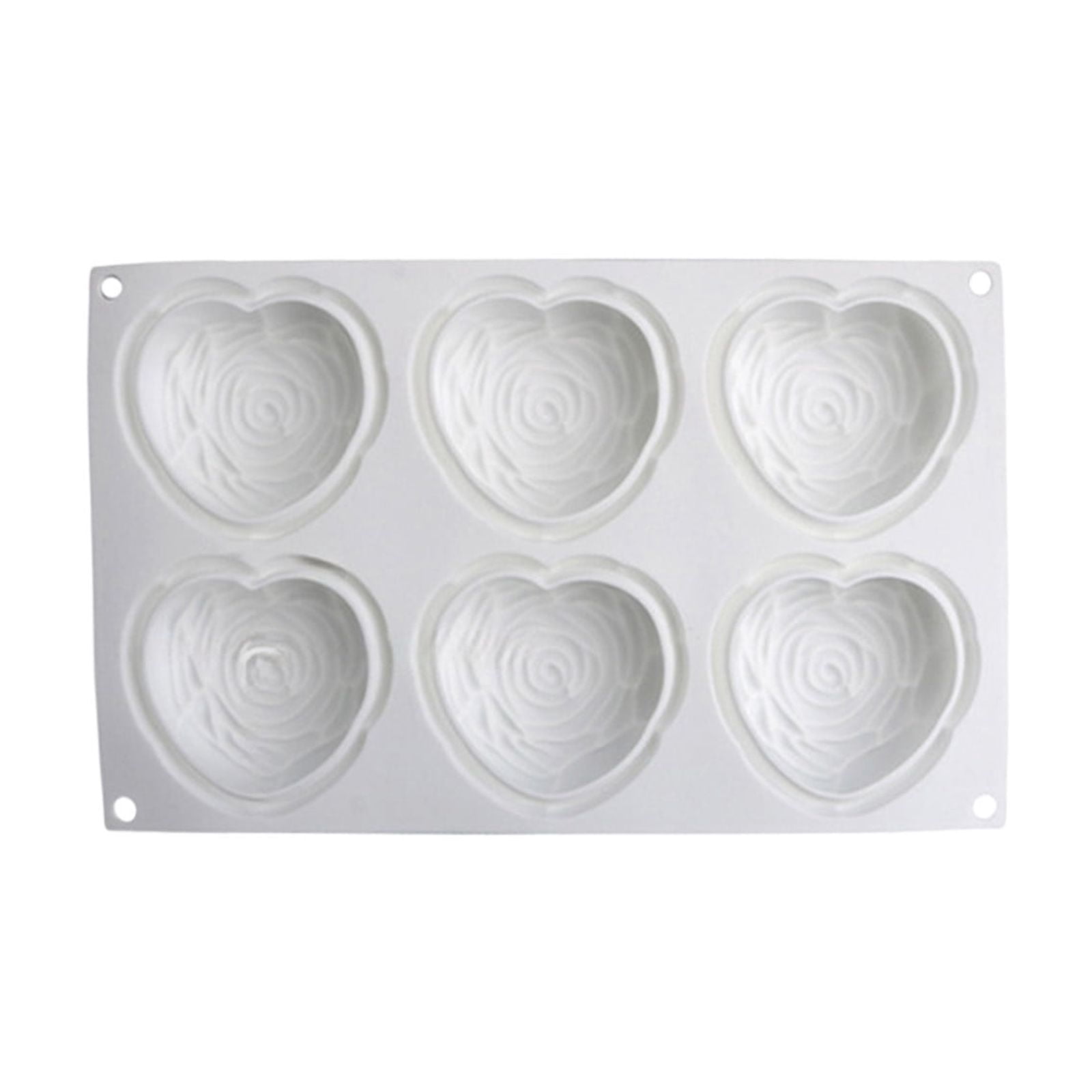 Eoozwa Heart Shaped Cake Silicone Molds for Baking Valentine Theme Food ...