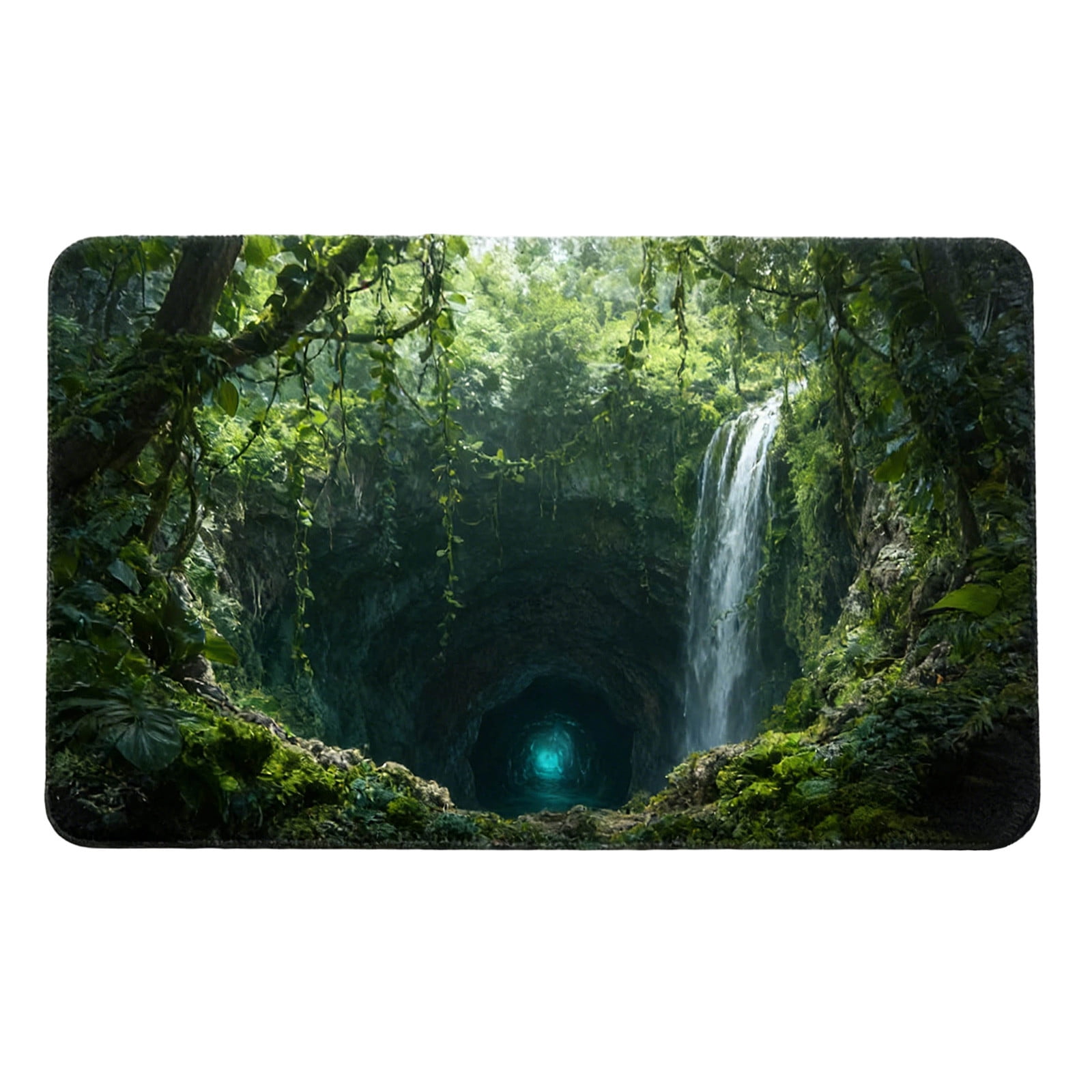 Eoozwa Hole Optical Illusion Rug Realistic Deep Pit Floor Mat with ...