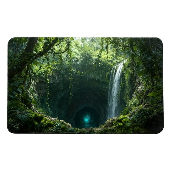 Eoozwa Hole Optical Illusion Rug Realistic Deep Pit Floor Mat with ...