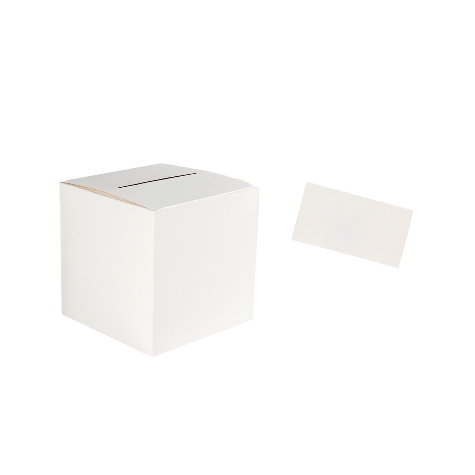Eoozwa Large Card Box for Party 12.59"x8.66" White Gift Card Box Holder ...