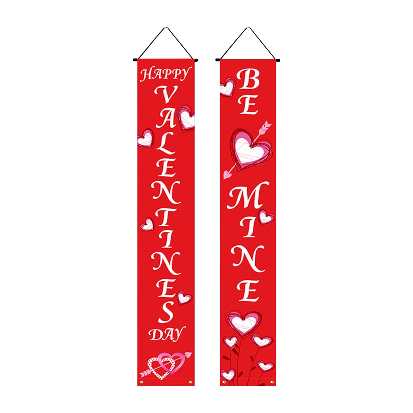 Eoozwa Romantic Red Themed Door Couplets Decorations Festive Party ...