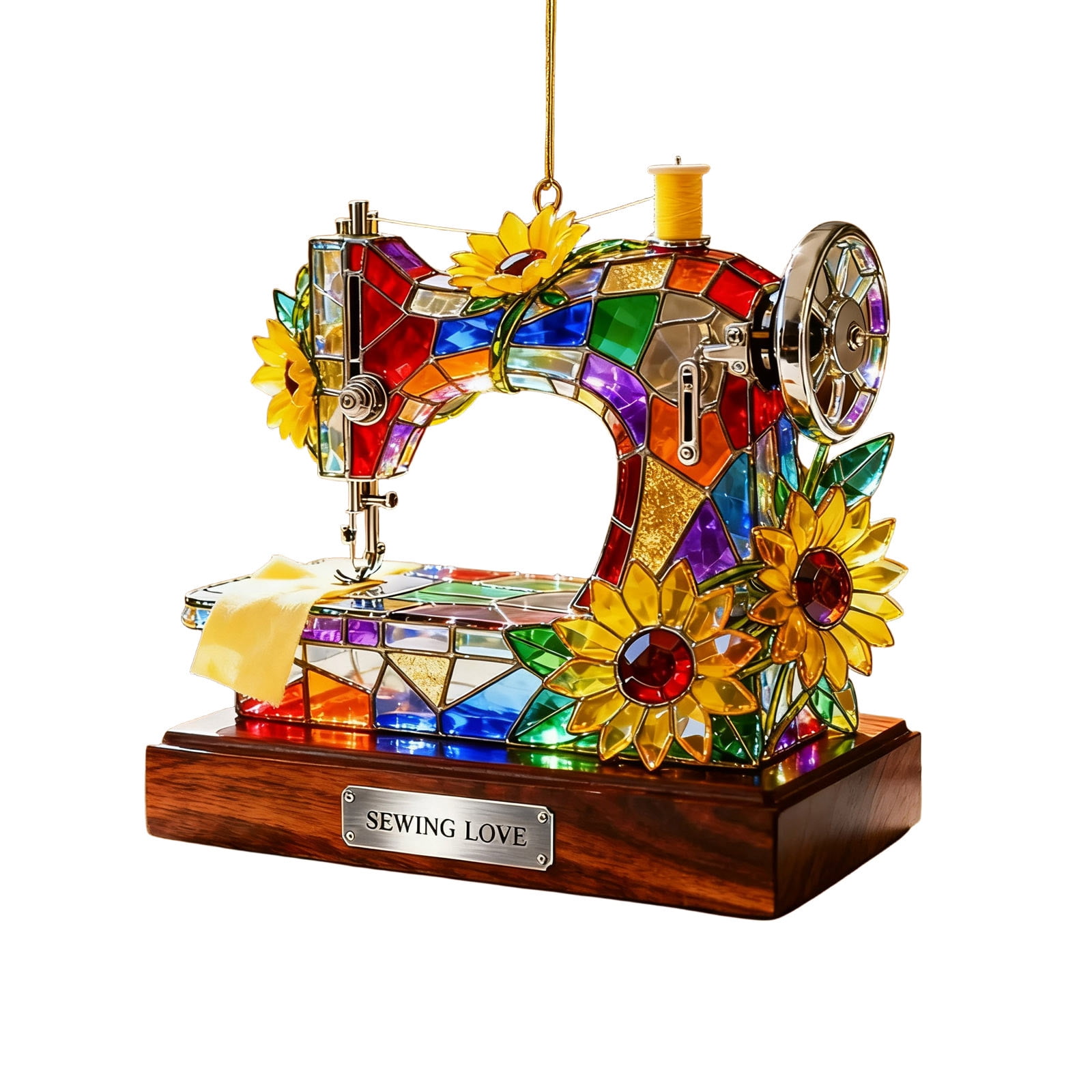 Eoozwa Sewing Suncatcher Ornament Plastic Hanging Decor for Window ...