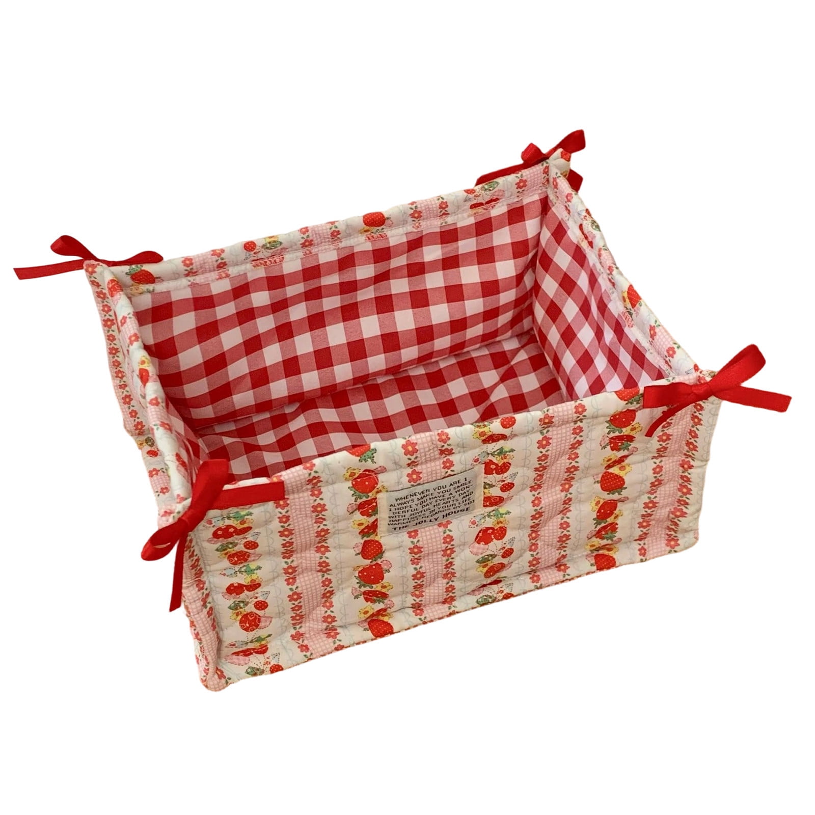 Eoozwa Snack Organizer for Countertop, Fabric Snack Container Snack Box ...