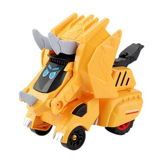 Eoozwa Transformable Dinosaur Car Collision Reversal Vehicle 4WD ...