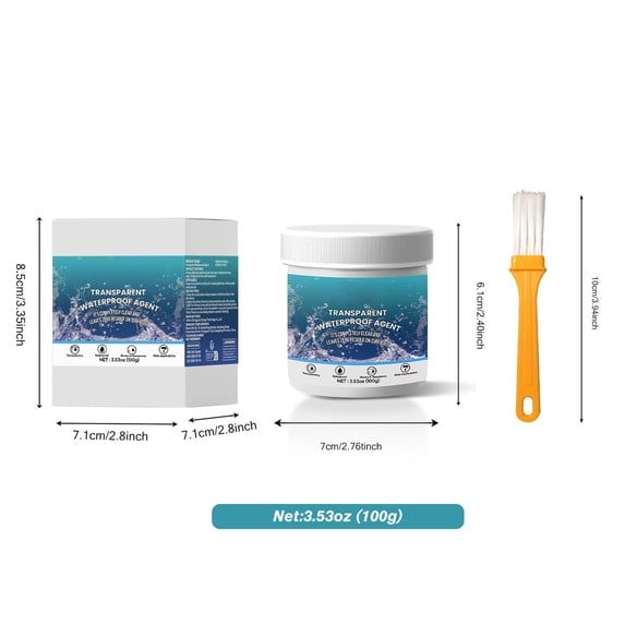 Eoozwa Transparent Waterproof Sealant Clear Flexible Adhesive for ...