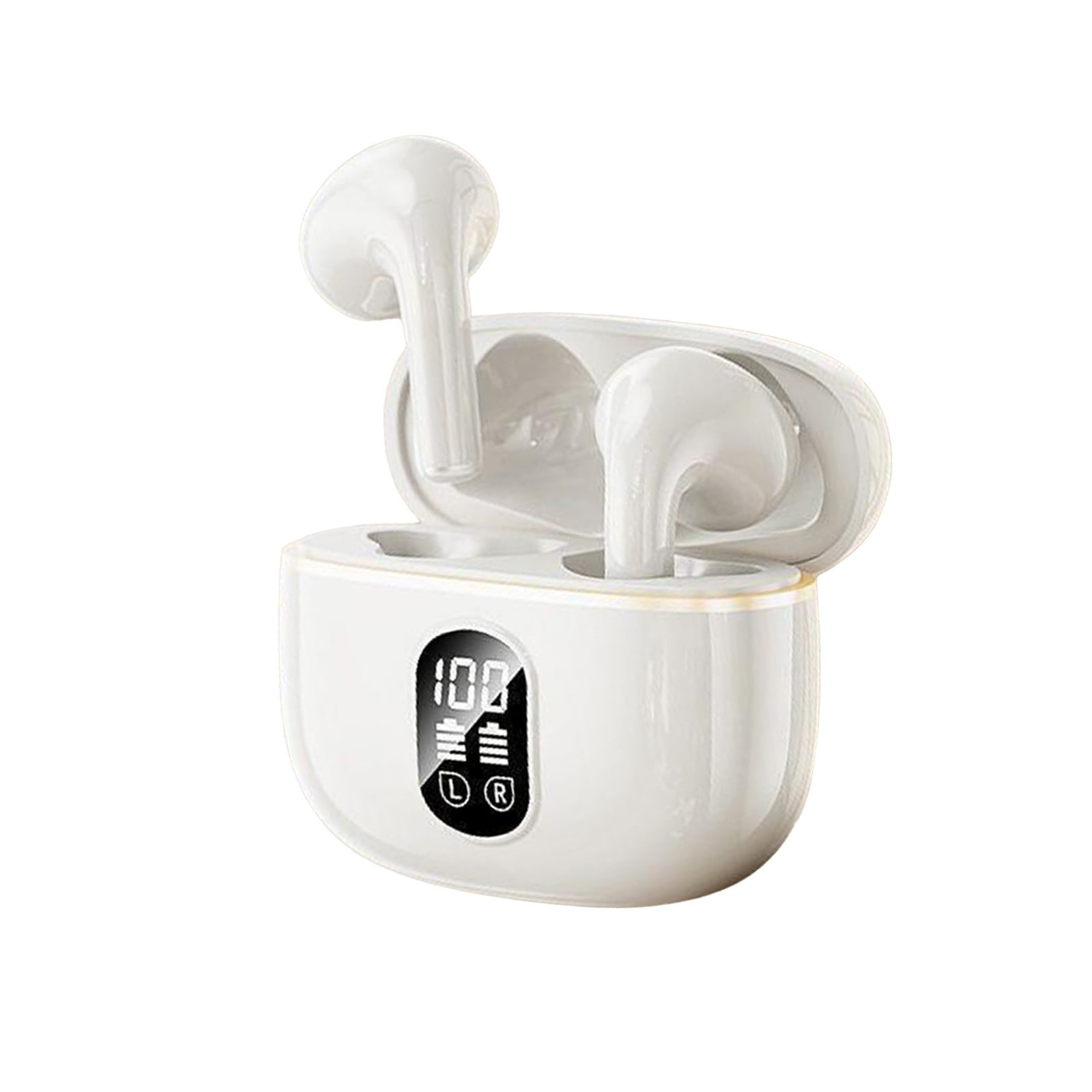 Eoozwa Wireless In Ear Bluetooth Earbuds with Digital Display Battery ...