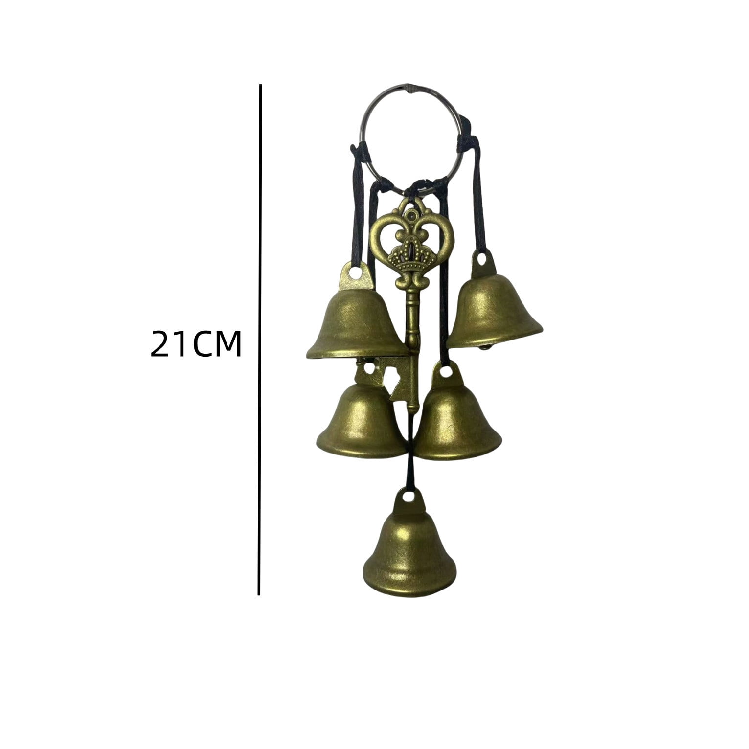 Eoozwa Witch Bells Protection for Door Knob Outdoor Bells Hanging Wind ...