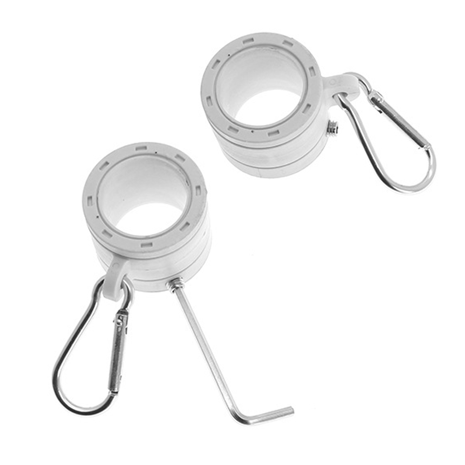 Eoperou 3Pcs/Set Flagpole Rotating Ring Stainless Steel Anti-Winding ...