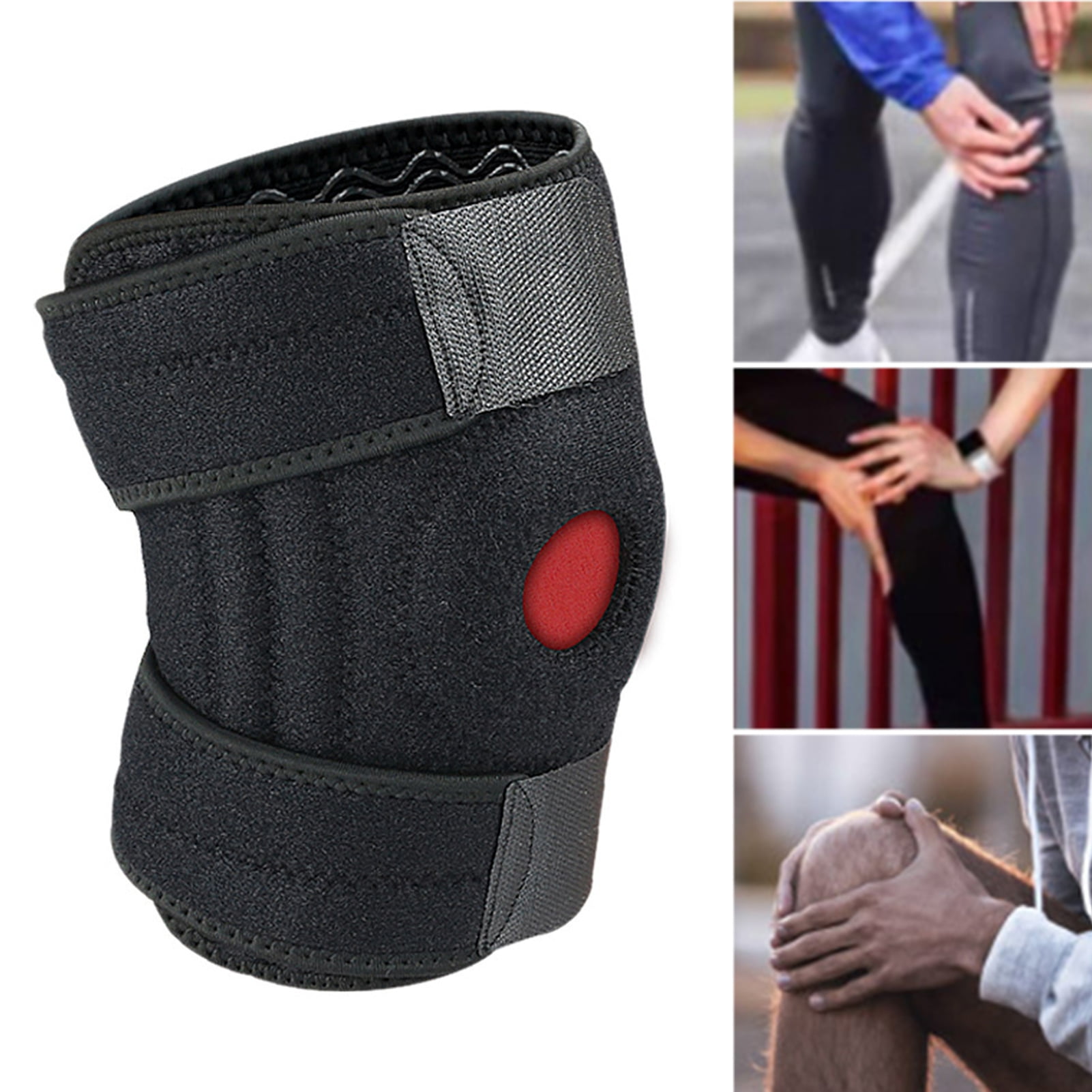 Eoperou Adjustable Knee Brace: Knee Pain Relief Patella Stabilization ...