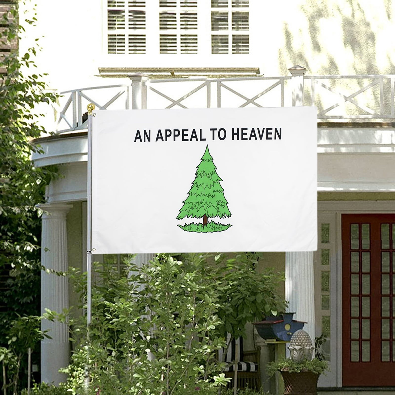 Eoperou An Appeal to Heaven Garden Flag Patriotic Symbol Liberty Pine ...