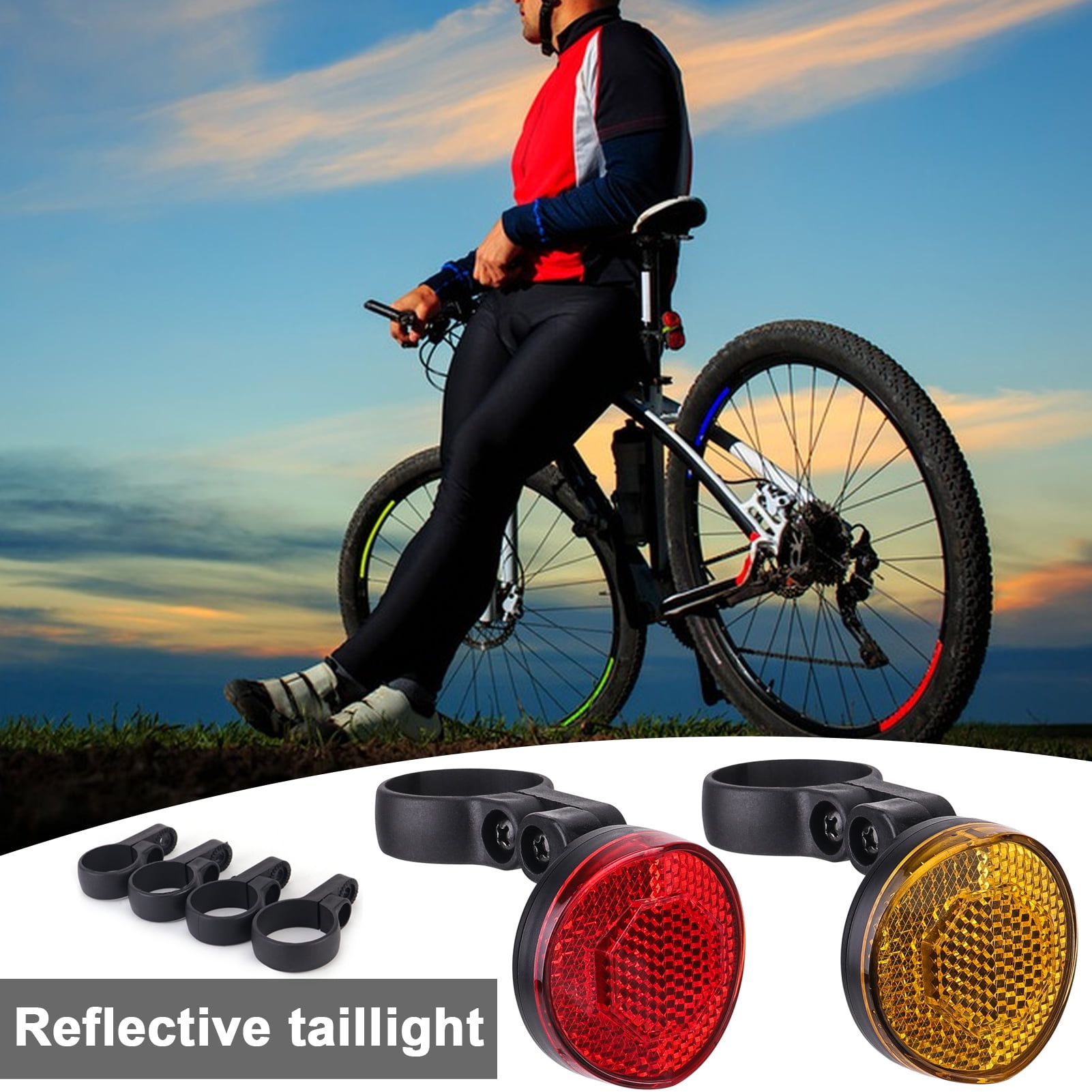 Eoperou Bicycle Tail Light for AirTag Anti-Theft Lightweight Waterproof ...