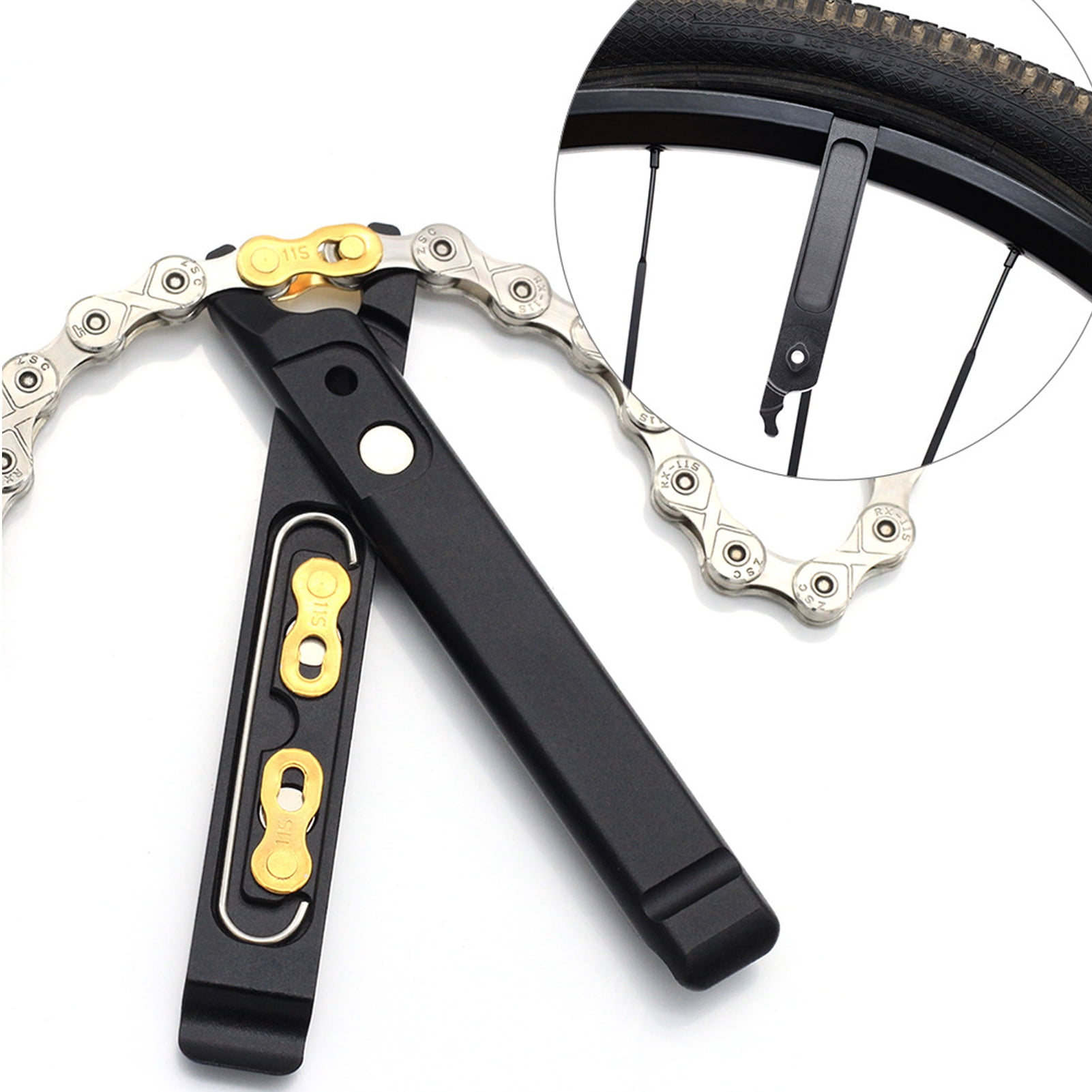 Eoperou Bike Chain Tool Master Link Pliers Chain Breaker Splitter Cutter Detachable Tire Lever ...
