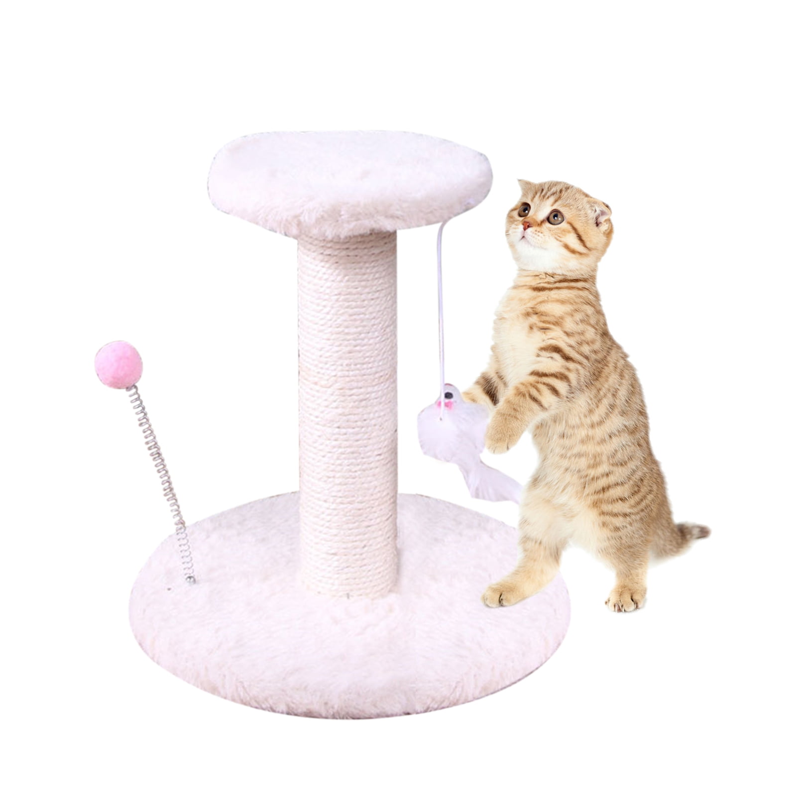 Eoperou Cat Scratching Post Sisal Scratching Board - with Interactive ...
