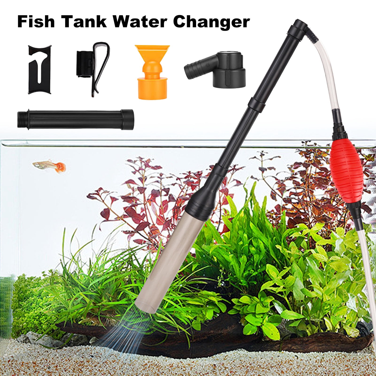 Eoperou Fish Tank Water Changer Vacuum Cleaner - for Sand Cleaning ...