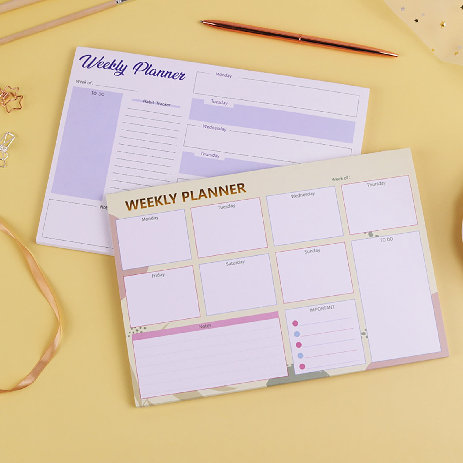 Eoperou Meal Planner Notebook, Balanced Diet & Shopping List Weekly ...