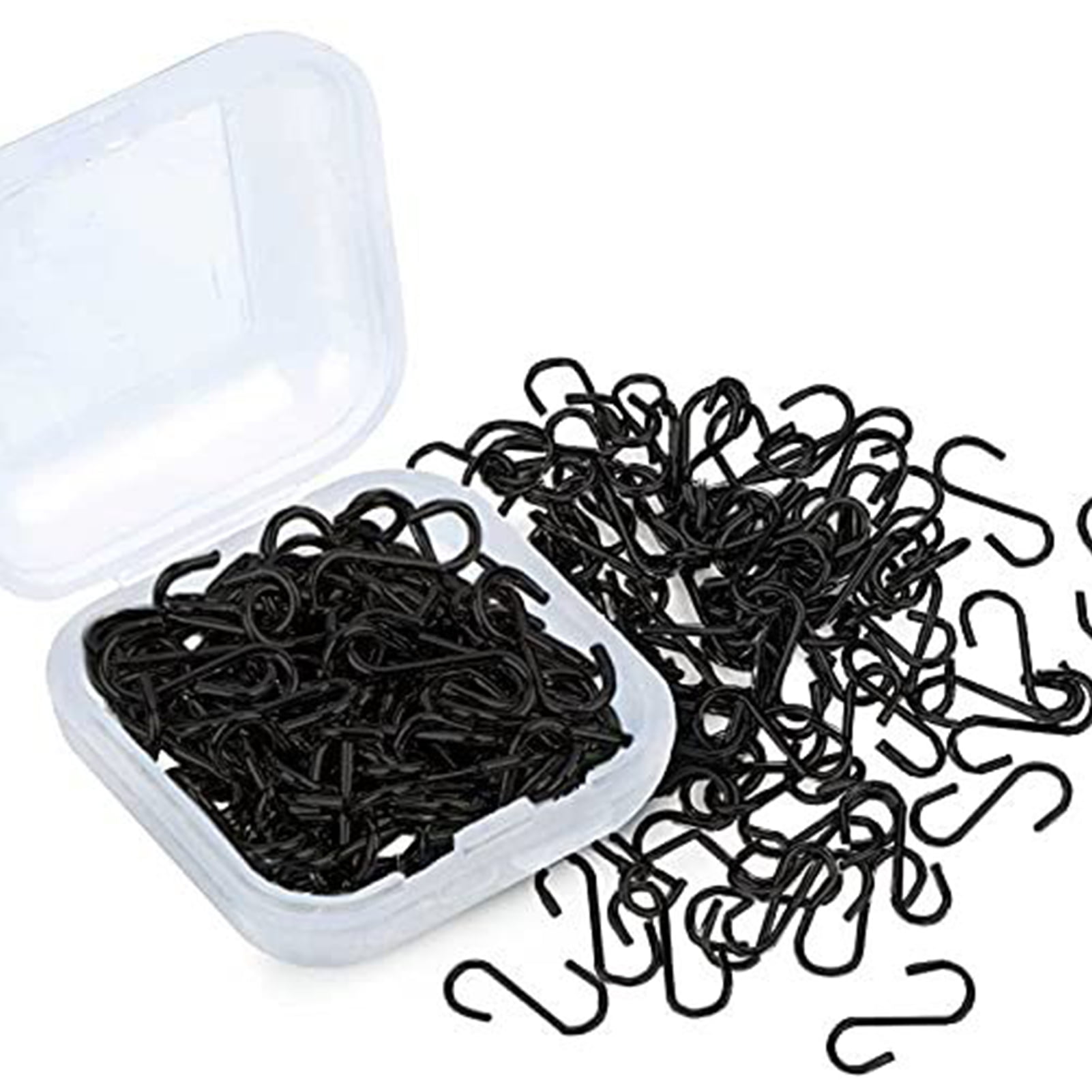 Eoperou Mini S Hooks: 100/200Pcs Rustproof Corrosion Resistant Metal ...