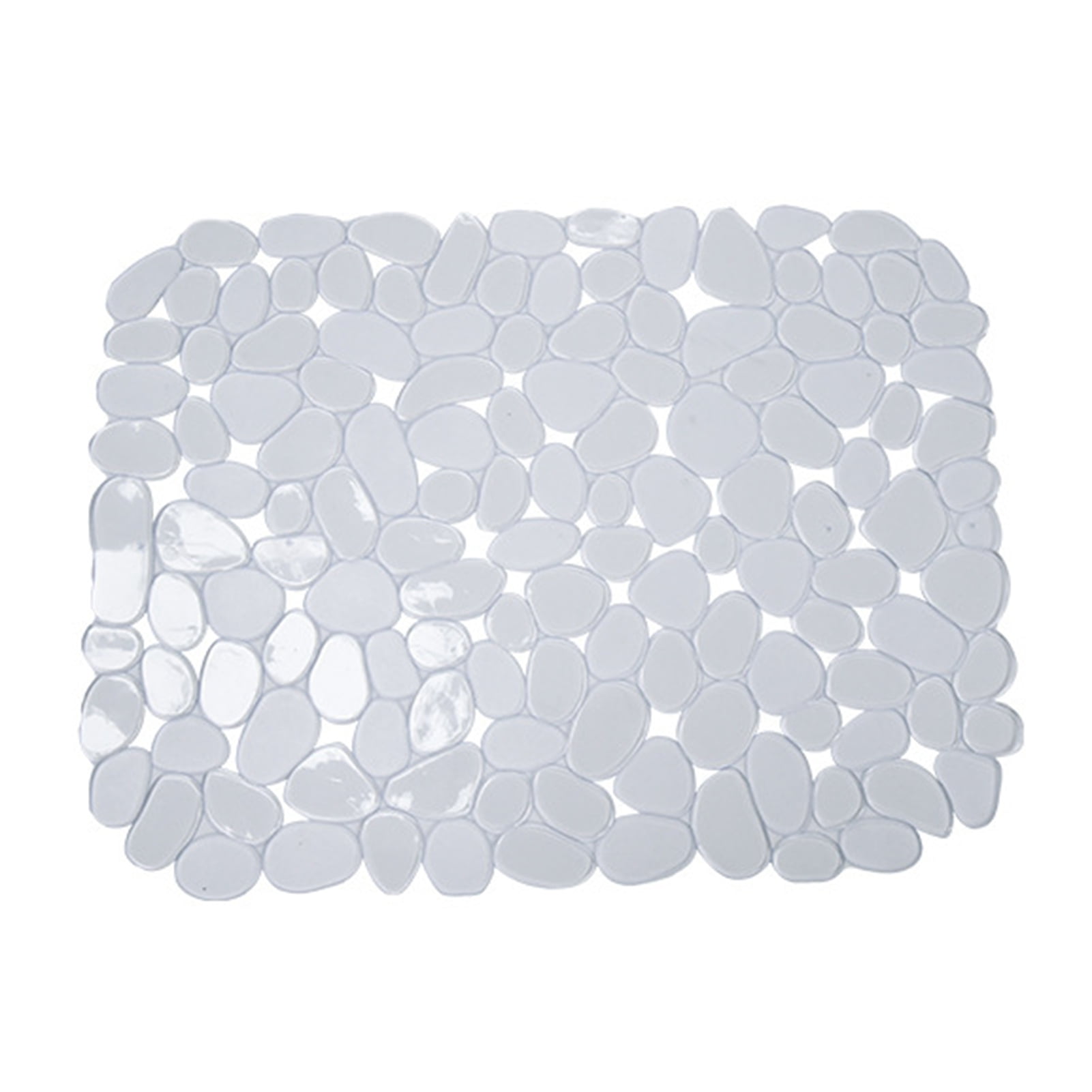 Eoperou Pebble Sink Mat Anti-skid Drainage Anti-clog Dishes And ...
