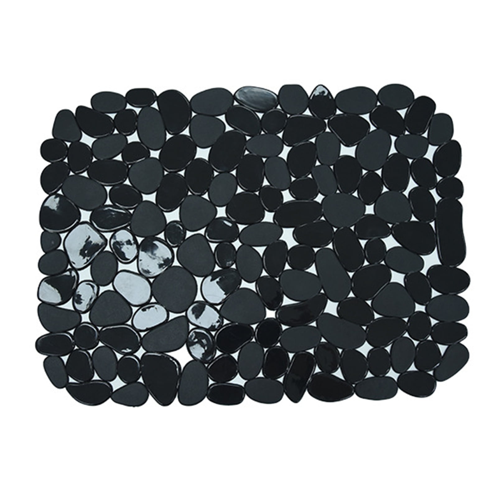 Eoperou Pebble Sink Mat Anti-skid Drainage Anti-clog Dishes And ...