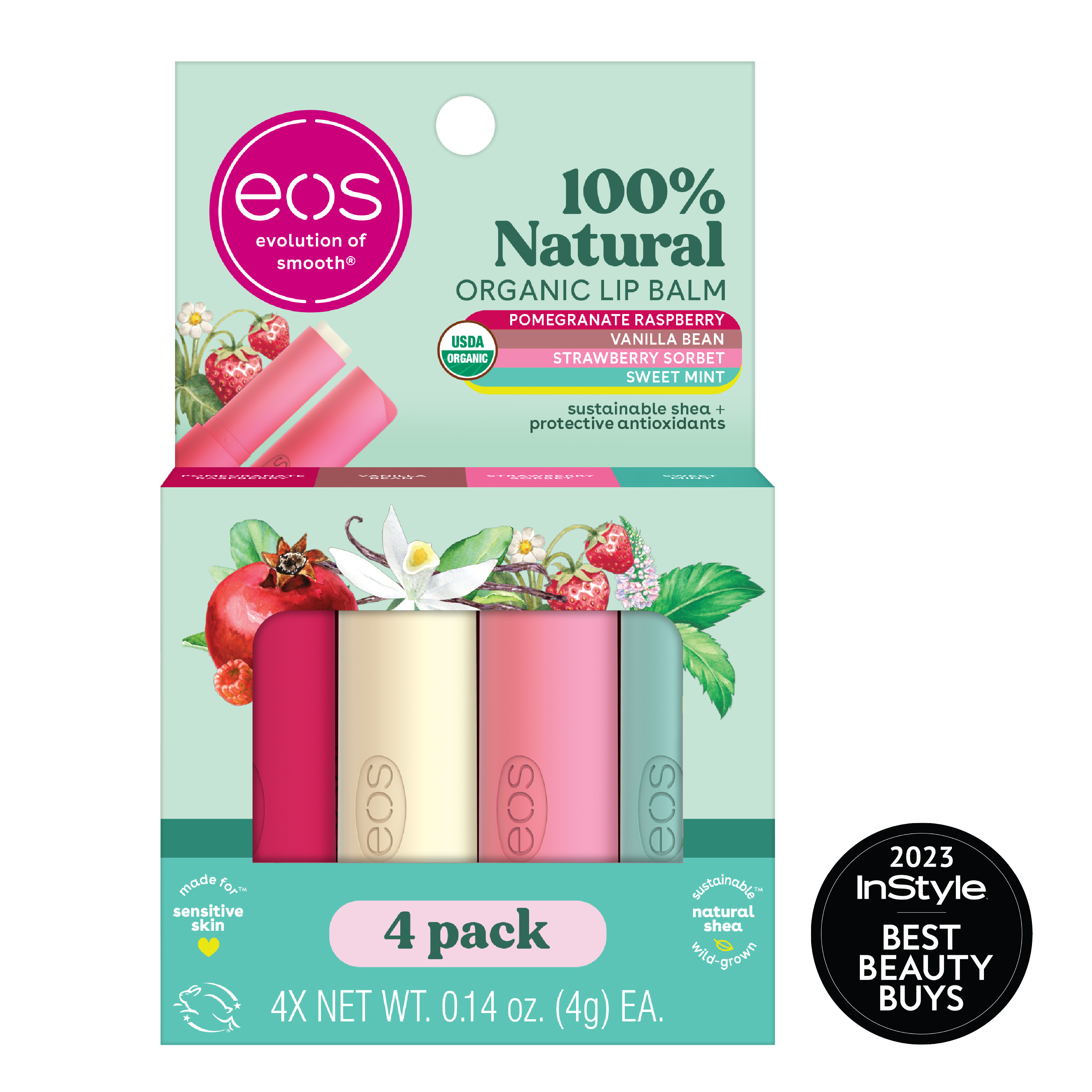 eos Best of eos Lip Balm, 9 Sticks - Walmart.com