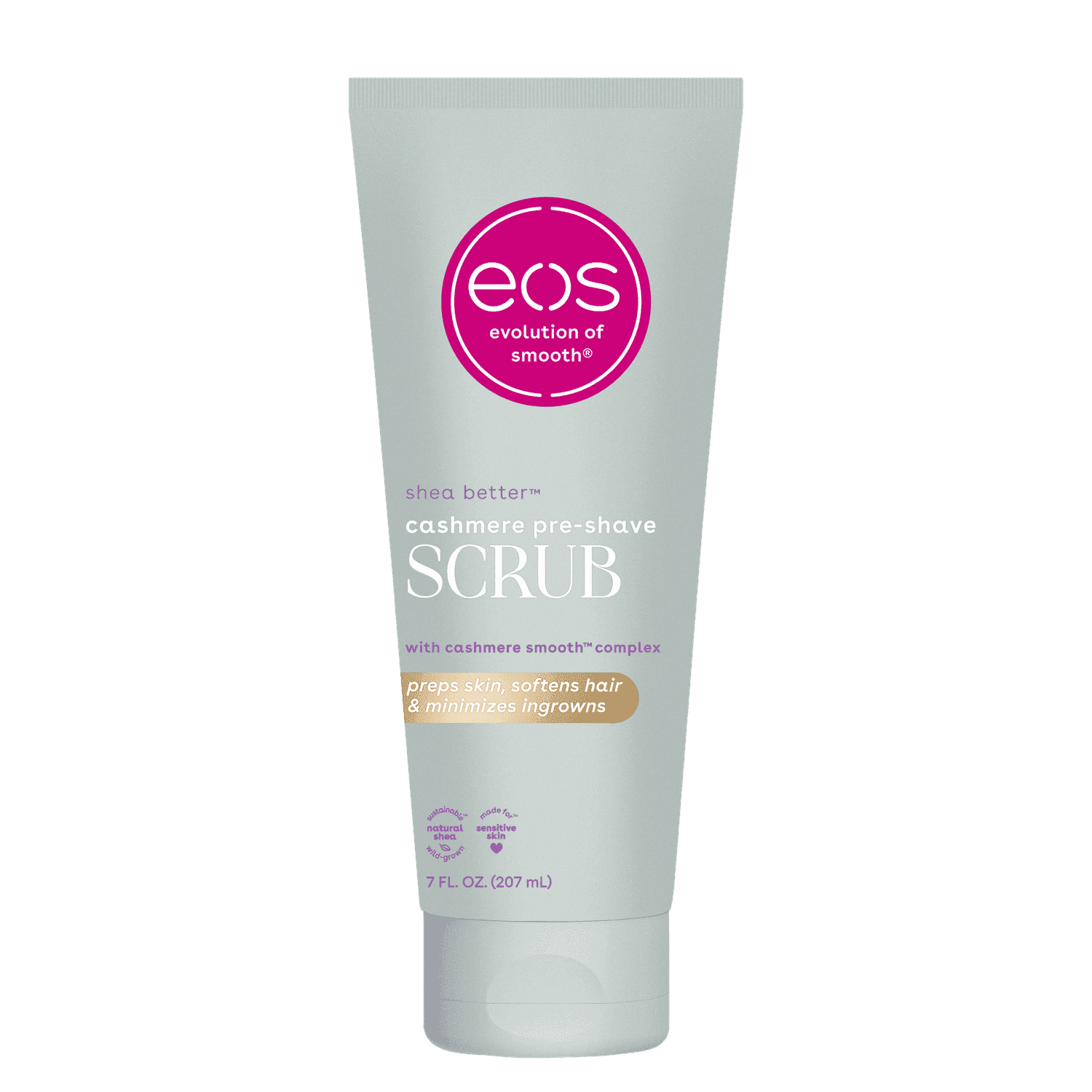 Eos Cashmere Skin Collection- Pre-Shave Body Scrub, Vanilla Cashmere ...